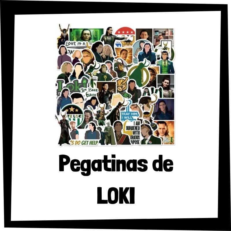 🥇 Pegatinas de Loki 🥇 - Universo de superhéroes