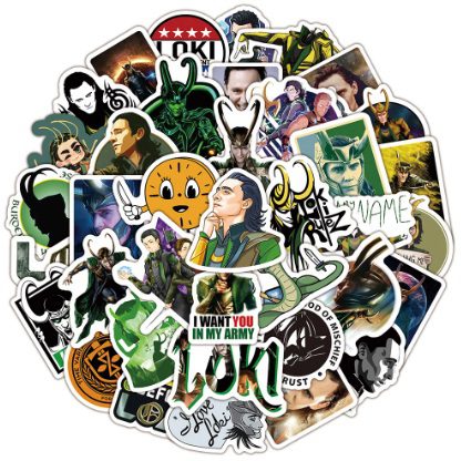 🥇 Pegatinas de Loki 🥇 - Universo de superhéroes