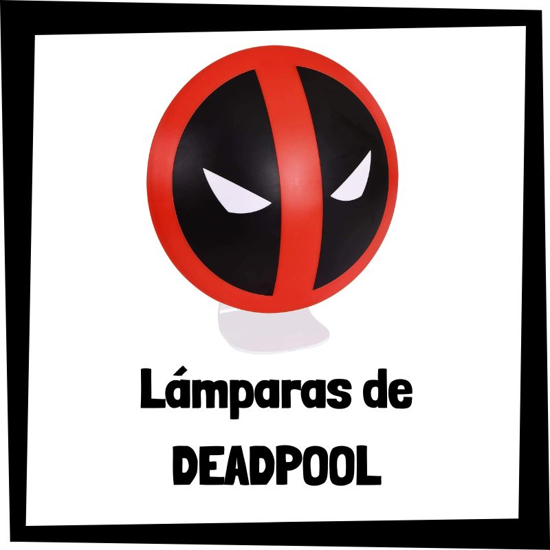 🥇 Lámparas de Deadpool 🥇 - Universo de superhéroes