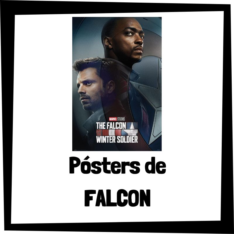 🥇 Pósters de Falcon 🥇 - Universo de superhéroes