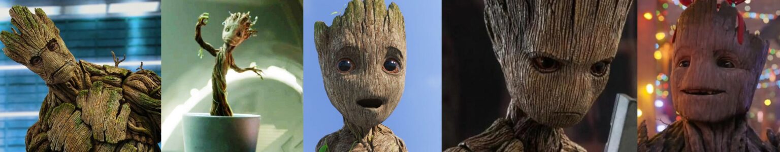 ¿Qué versiones de Groot existen?